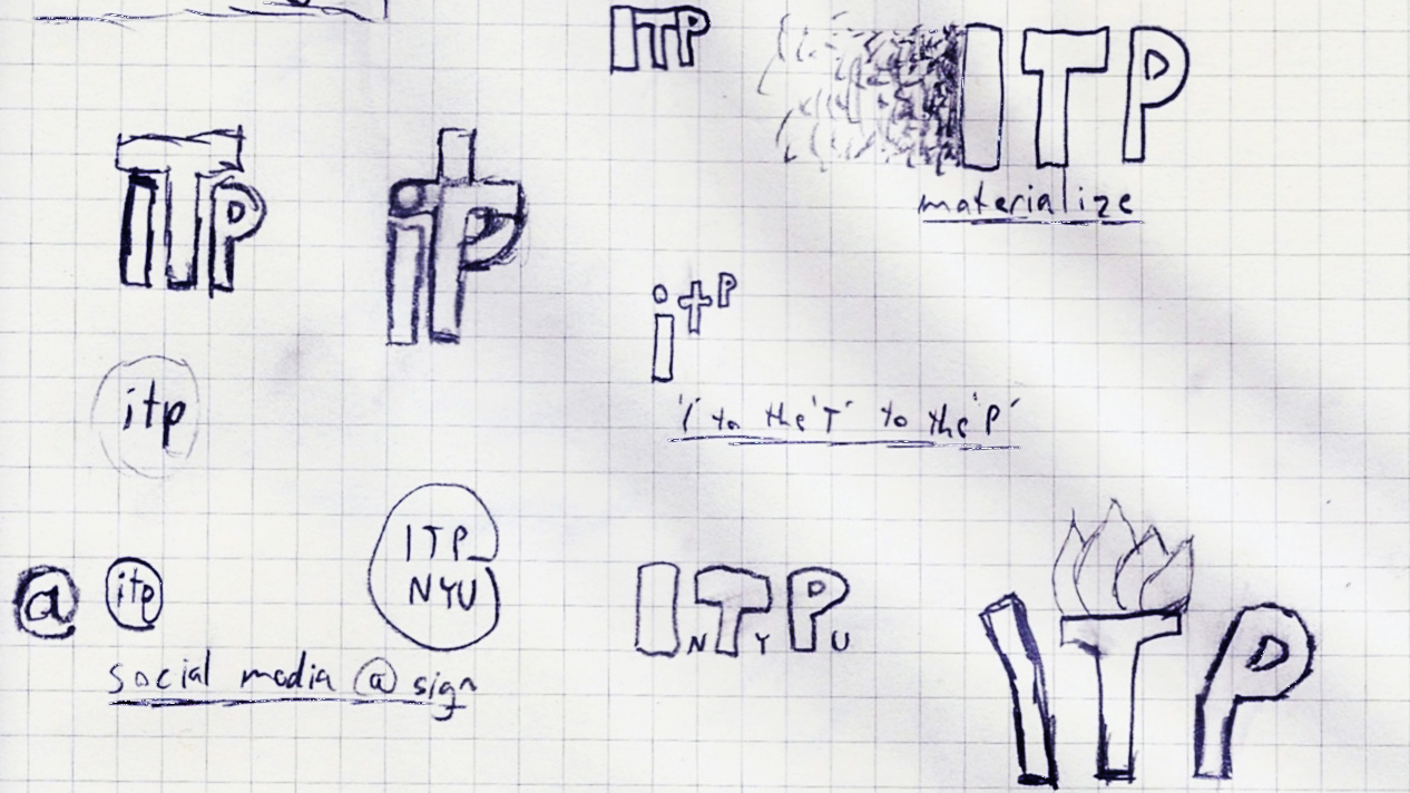 Designing a new ITP logo | Carl Jamilkowski