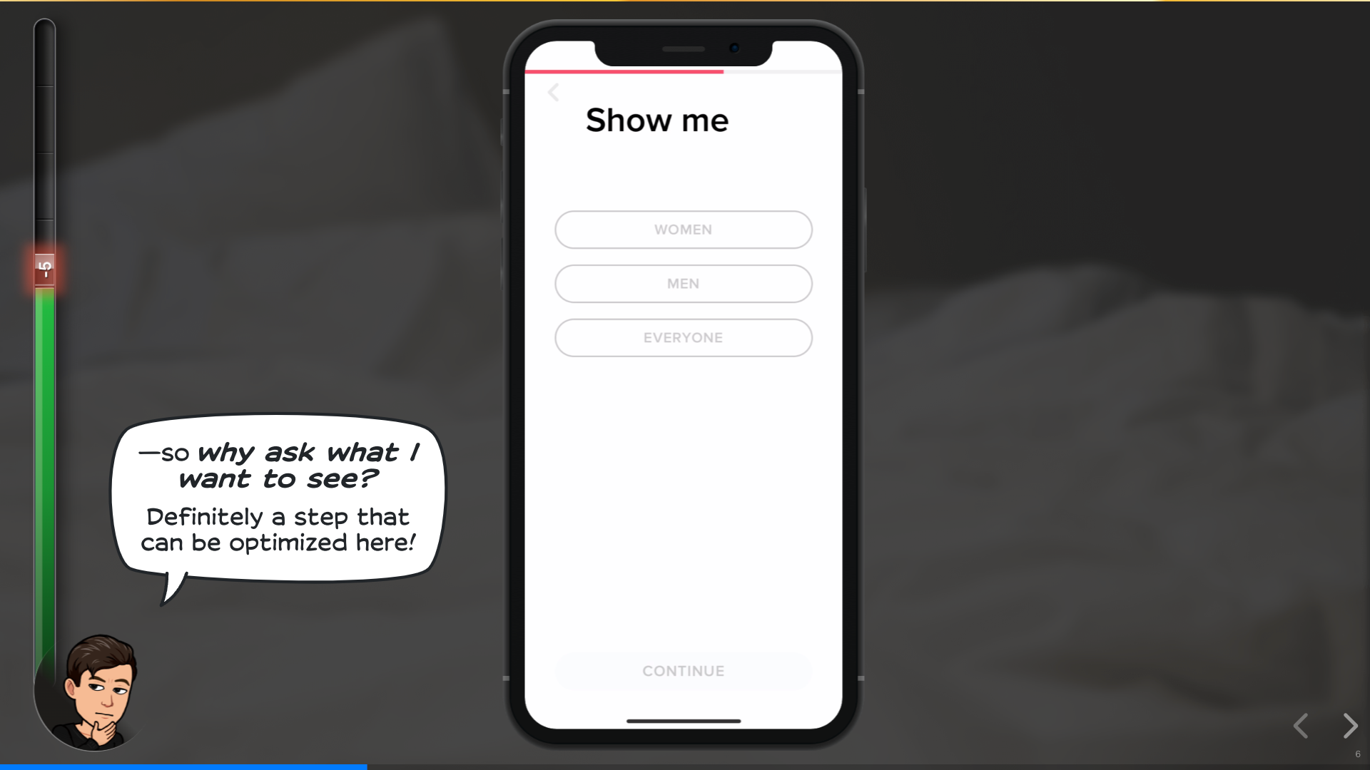 Tinder Design Case-Study - Carl Jamilkowski